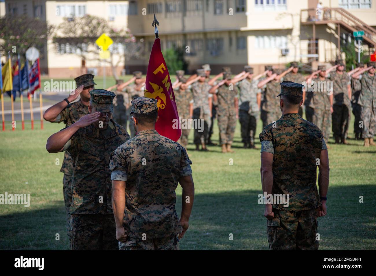 U.S. Marines with Communications Company, 3d Marines, 3d Marine ...