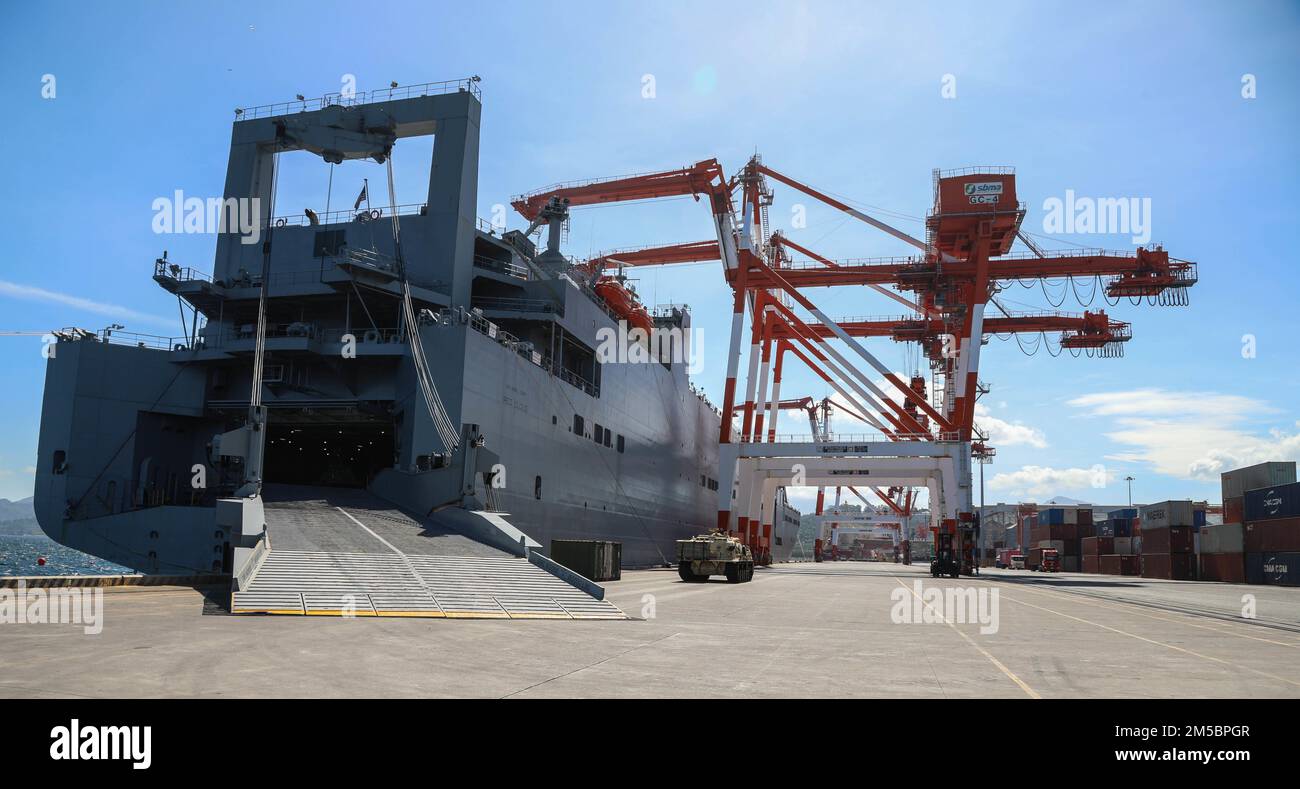 Military vehicles originating from the 402nd Army Field Support ...