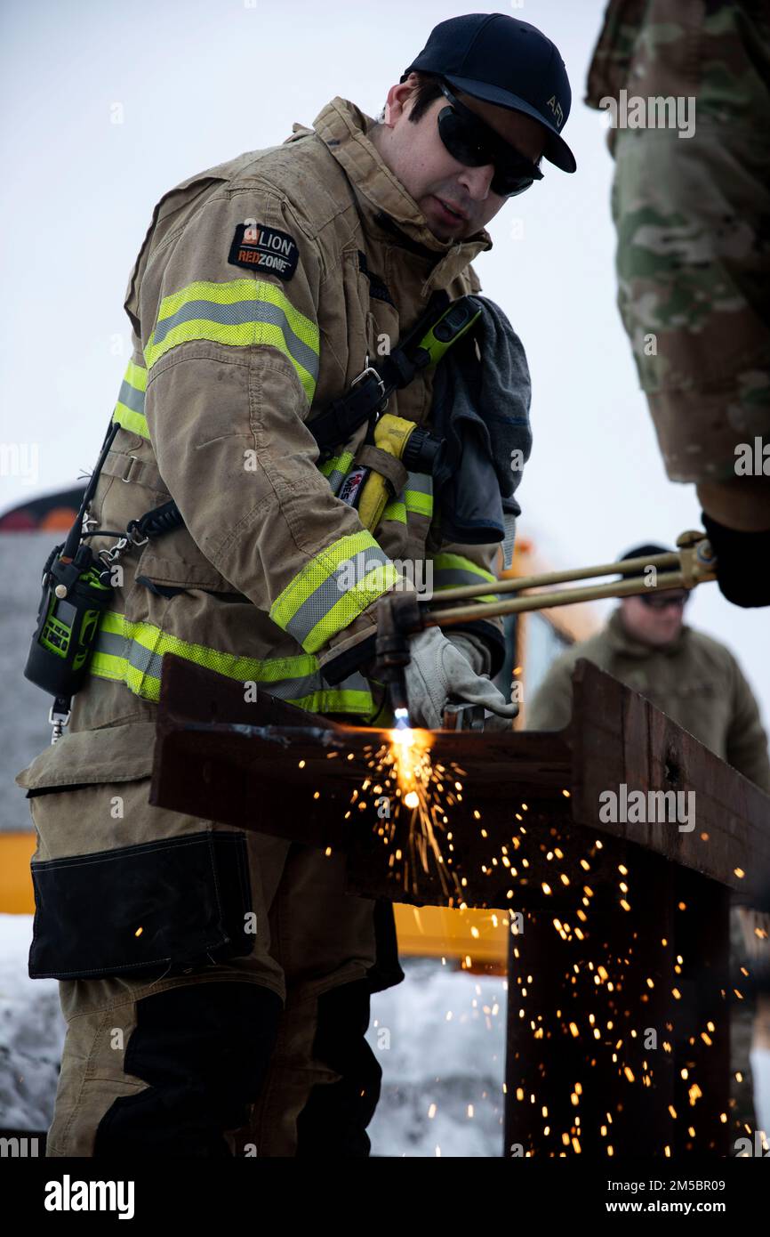 : Cpt. Justin Mack, firefighter with the Anchorage Fire Department ...