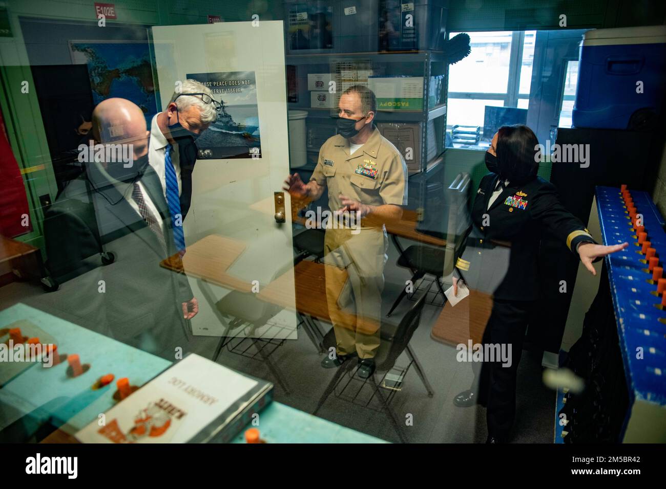 North Chicago, Ill. (Feb. 24, 2022) North Chicago Community High School ...
