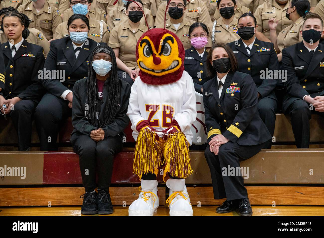 220224-N-PW480-0321 Zion, Ill. (Feb. 24, 2022) Rear Adm. Jennifer ...