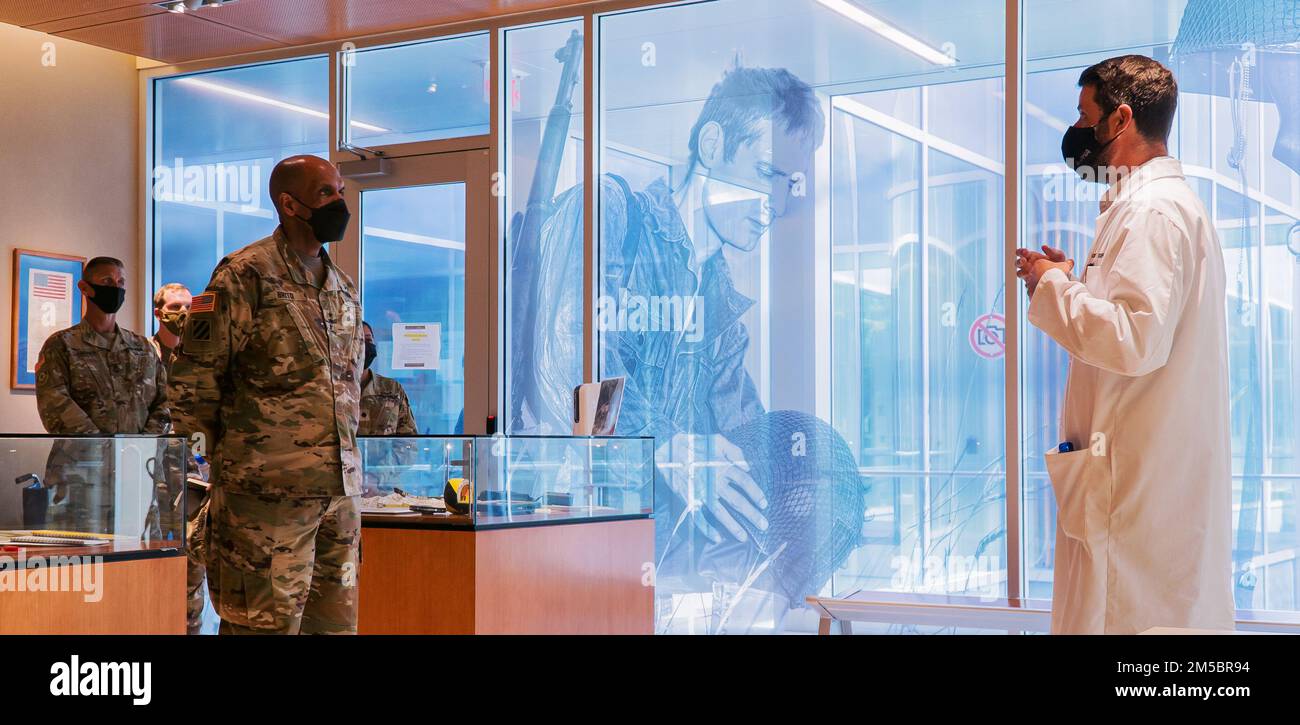 Lt. Gen. Gary Brito, U.S. Army 49th Deputy Chief of Staff, tours the ...