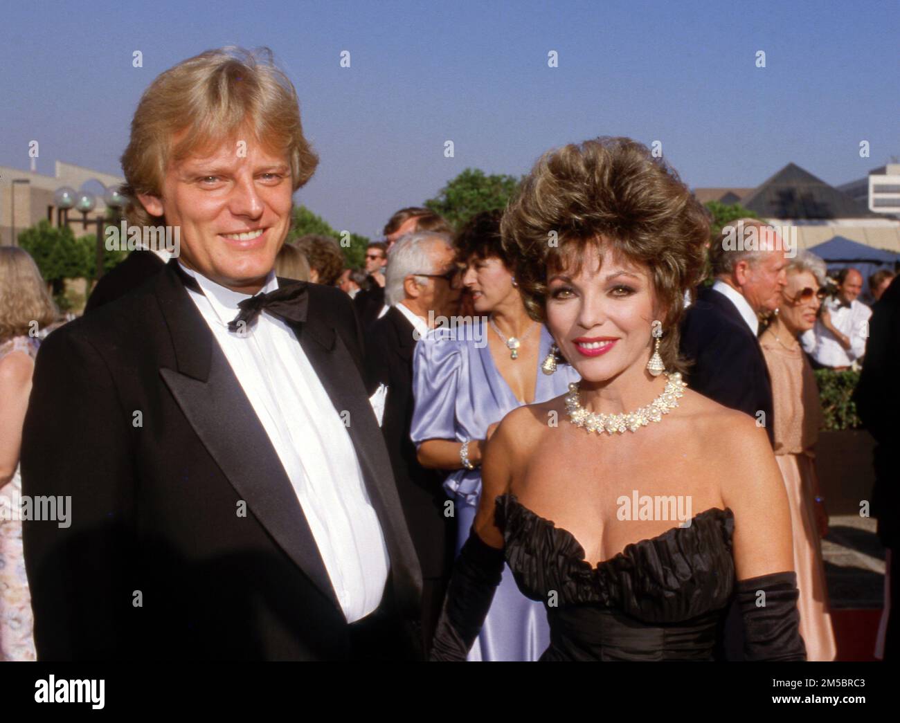 Joan collins peter holm hi-res stock photography and images - Alamy