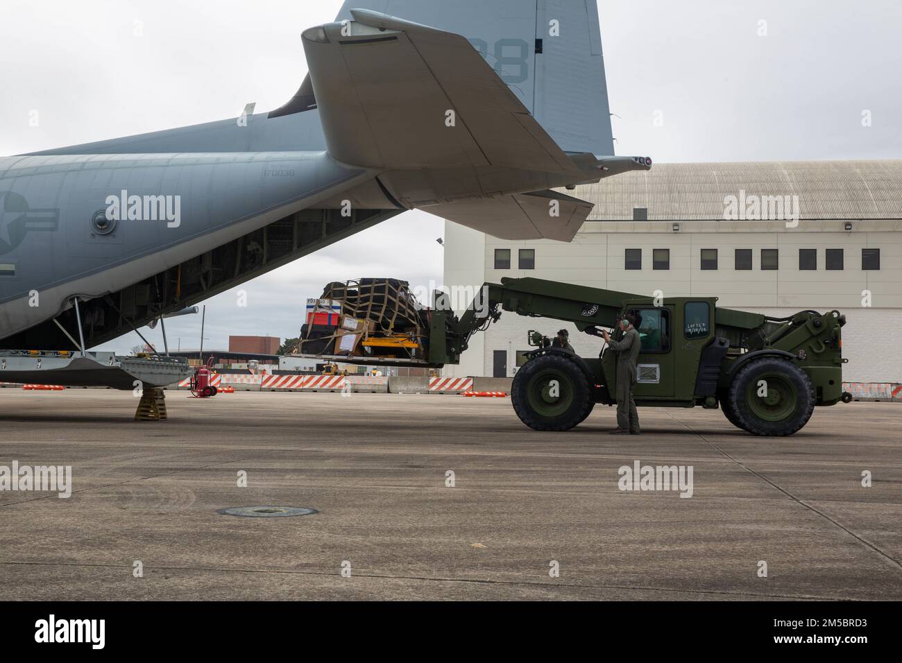 U.S. Marines with 2nd Marine Aircraft Wing, II Marine Expeditionary ...