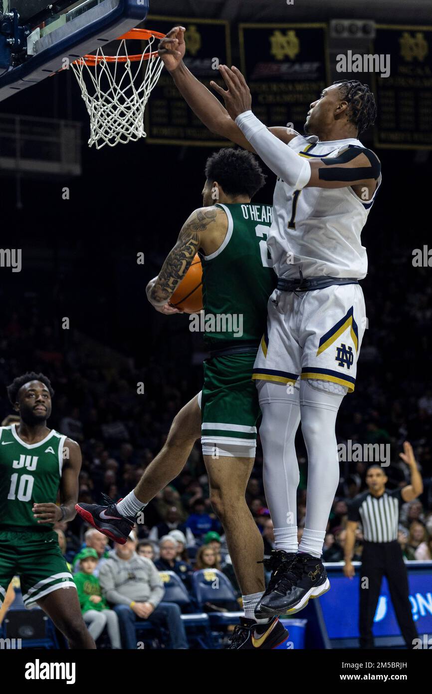 South Bend, Indiana, USA. 27th Dec, 2022. Jacksonville guard Dylan O ...