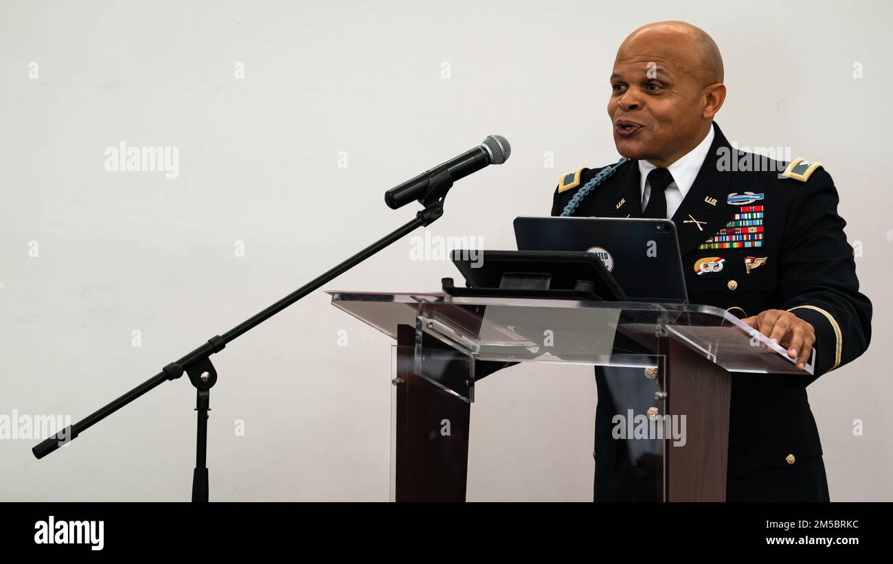 U.S. Army Col. Okera Anyabwile, U.S. Special Operations Command Wargame ...