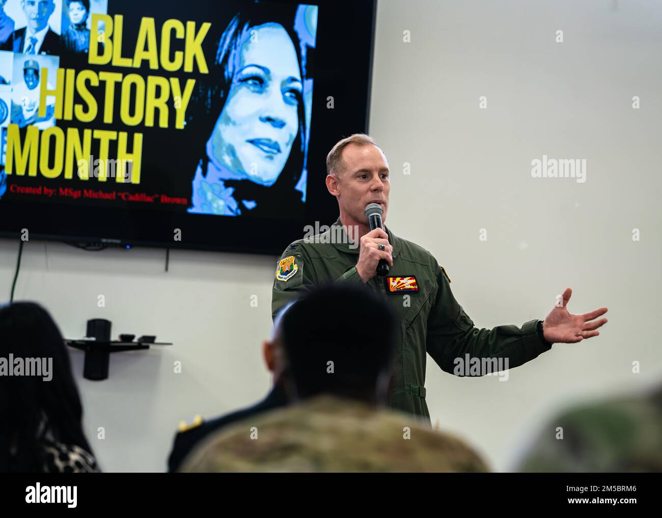 U.S. Air Force Col. Benjamin Jonsson, 6th Air Refueling Wing commander ...