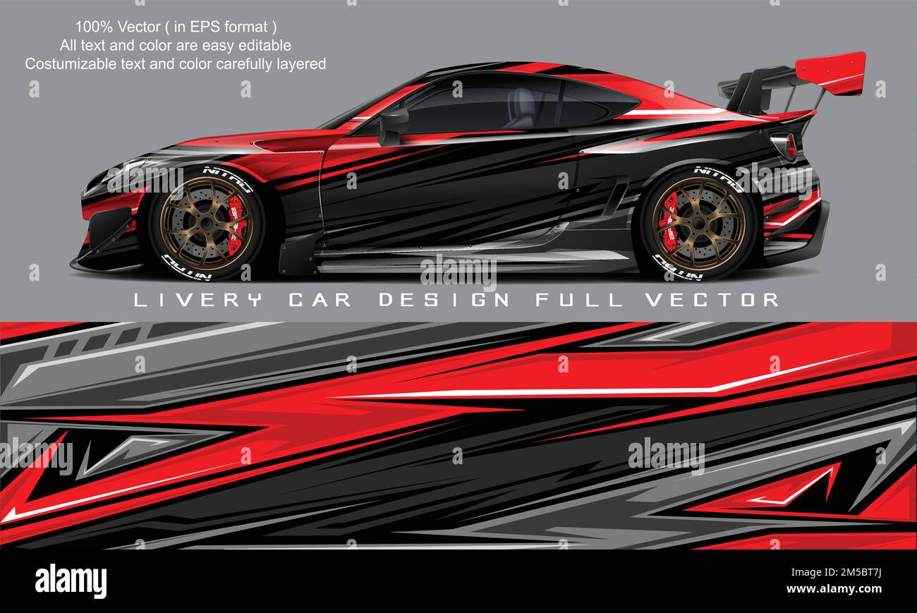 car livery graphic vector. abstract grunge background design for ...