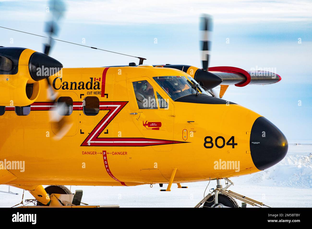 PRUDHOE BAY, ALASKA (Feb. 24, 2022) – A CC-138 Twin Otter used by the ...