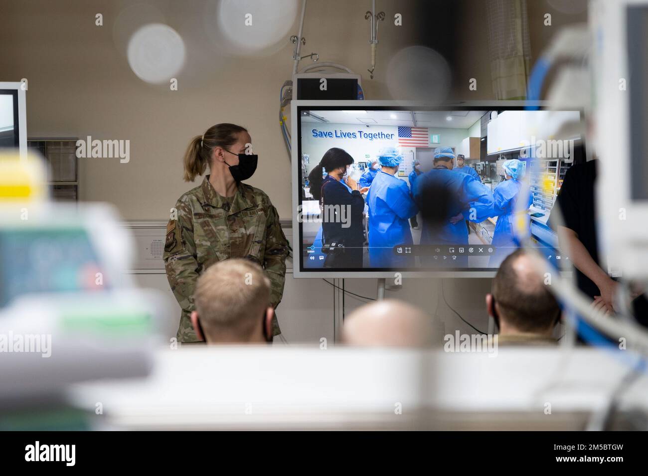 U.S. Air Force Col. Jennifer Vecchione, 51st Medical Group commander ...