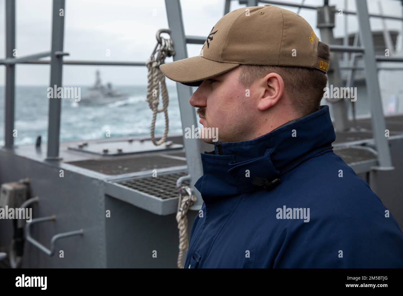 ATLANTIC OCEAN (Feb. 24, 2022) – U.S. Coast Guard Lt. j. g. Nathaniel ...