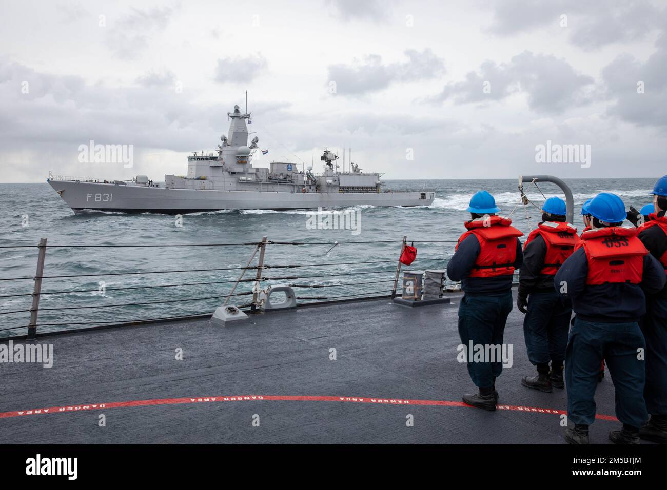 ATLANTIC OCEAN (Feb. 24, 2022) – The Arleigh Burke-class guided-missile ...