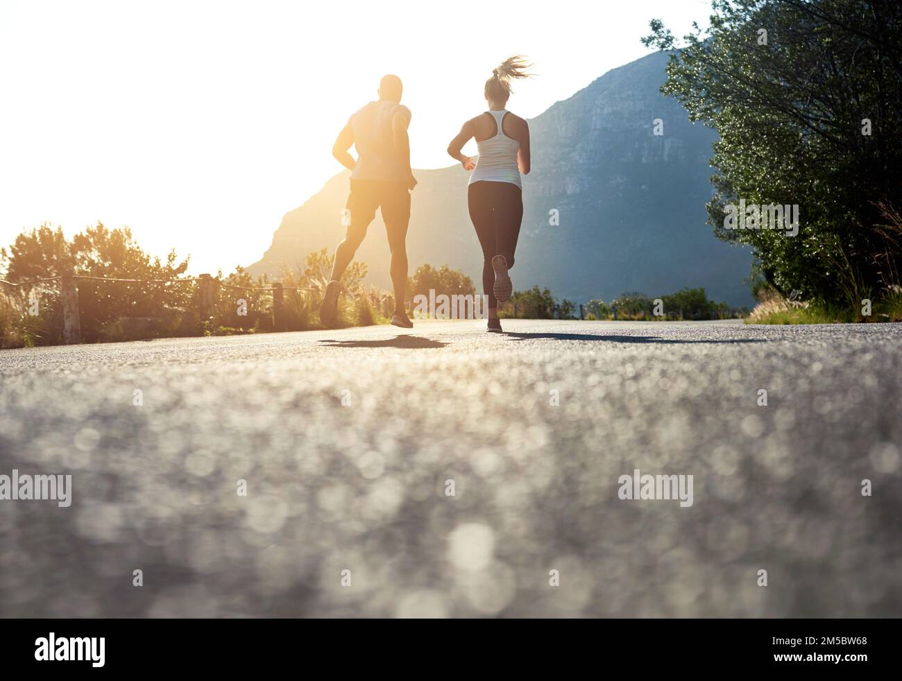 There are simply no shortcuts in the long run. Low angle shot of two ...