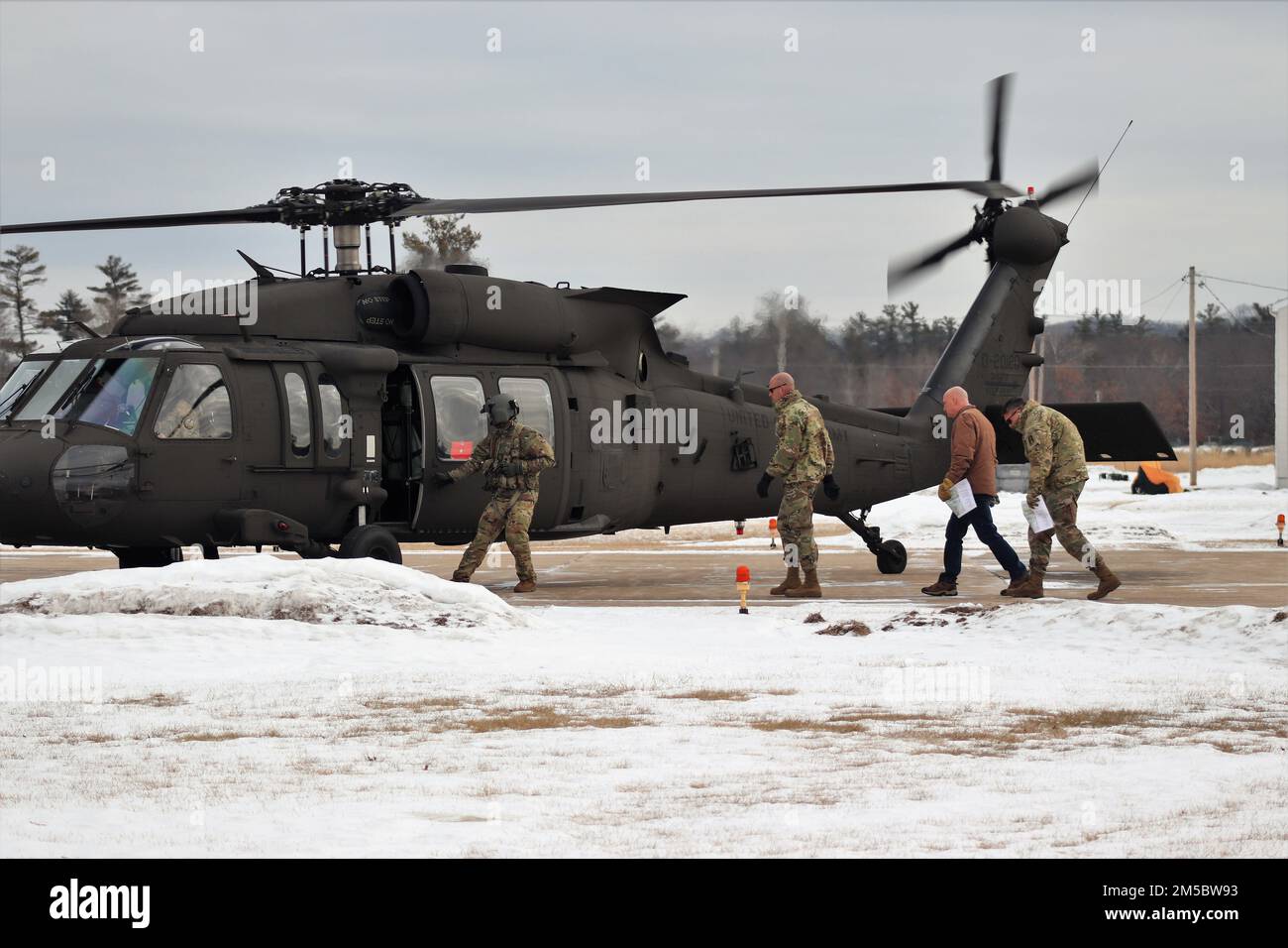 Members of the new First Army Division West command team, including ...