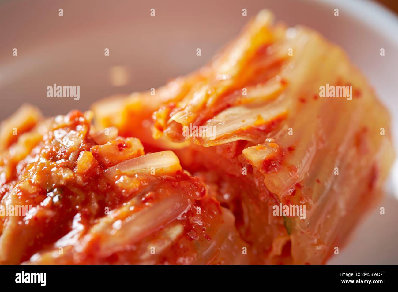 Kimchi, Korean spicy pickles dish Stock Photo - Alamy