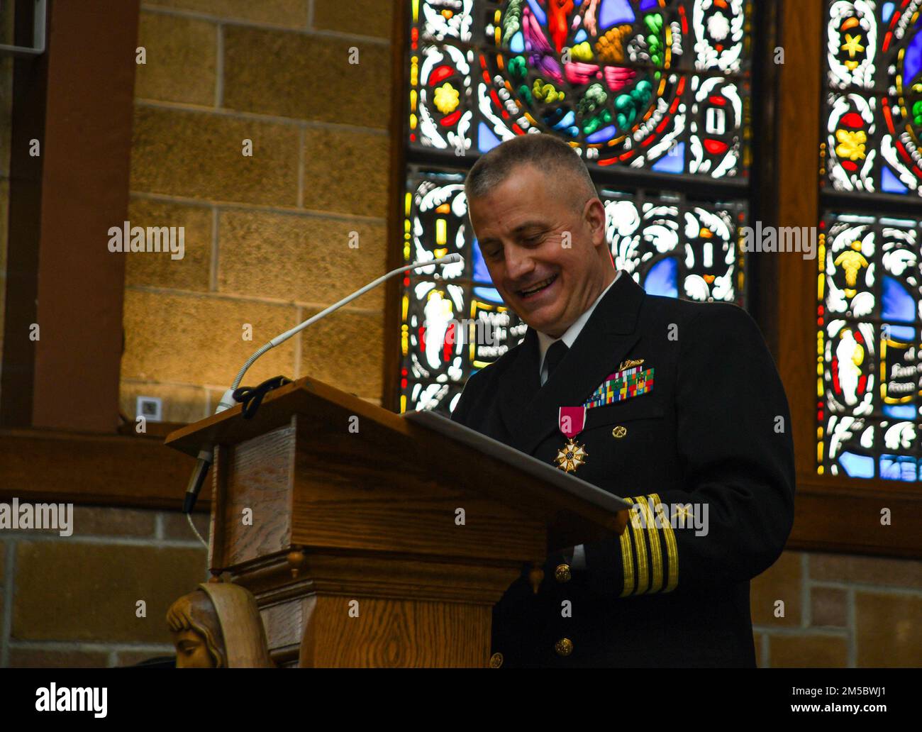 220224-N-MQ631-1028 GROTON, Conn. (Feb. 24, 2022) Capt. Jack D ...