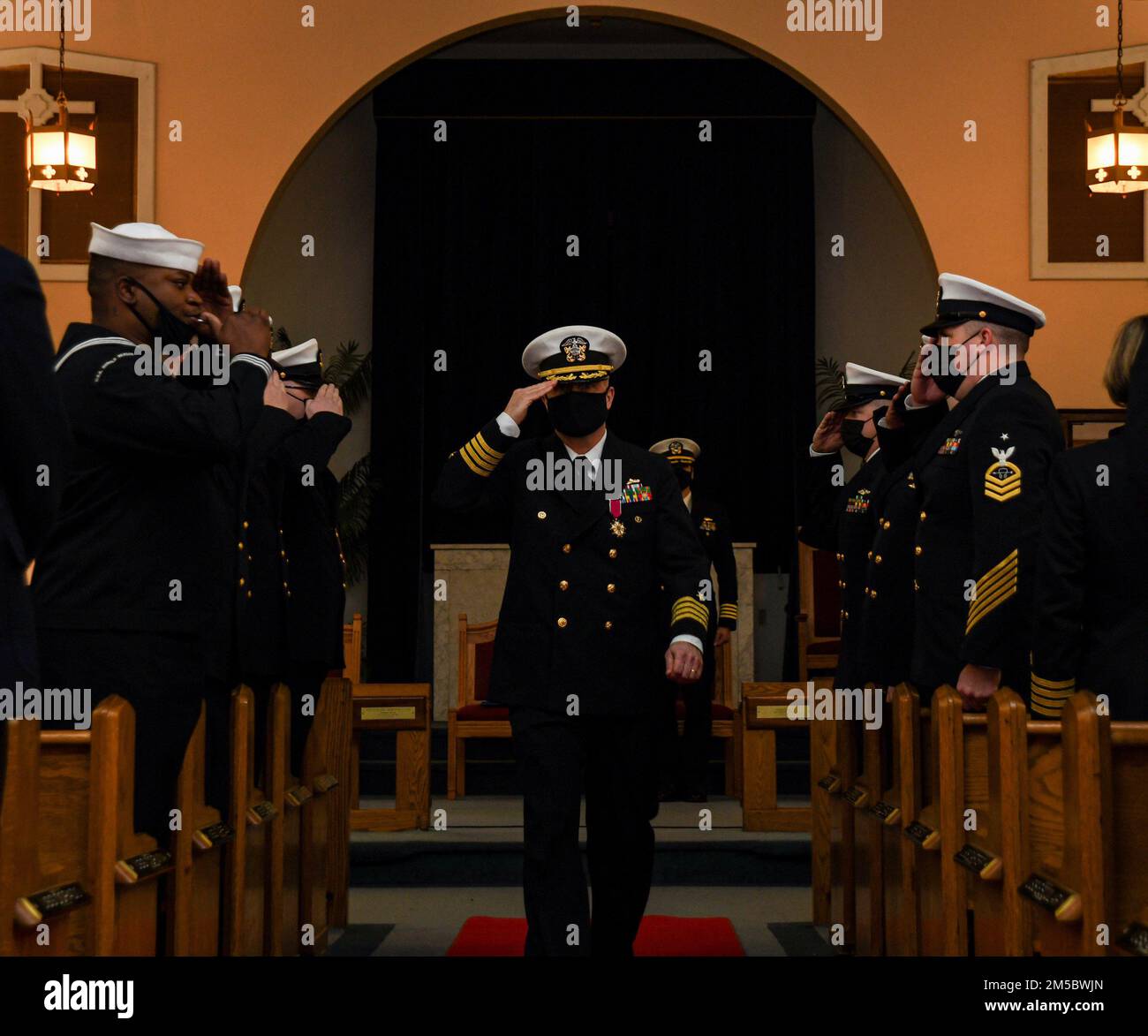 220224-N-MQ631-1040 GROTON, Conn. (Feb. 24, 2022) Capt. Jack D ...