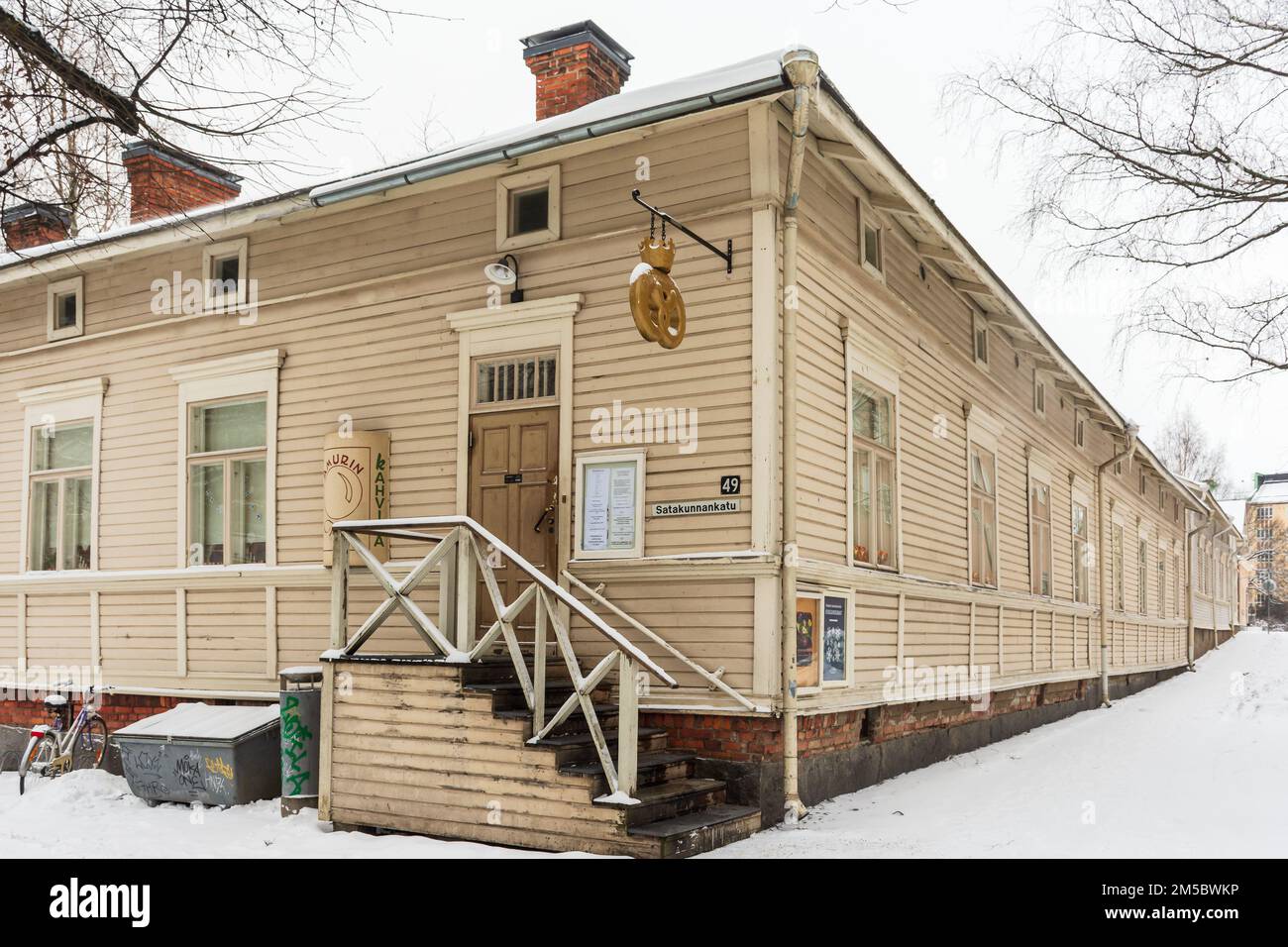 Museum of historic housing in Amuri Tampere Finland Stock Photo - Alamy