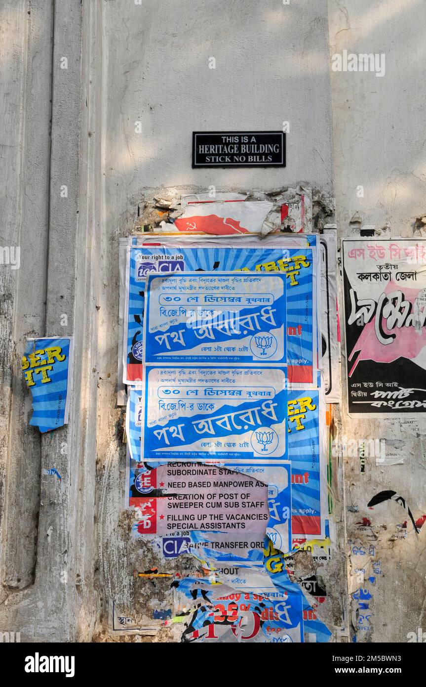 Stick no bill sign hi-res stock photography and images - Alamy