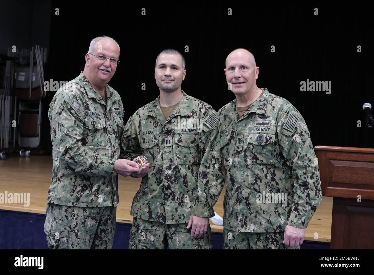 Rear Admiral Bruce Gillingham, Navy Surgeon General, and Force Master ...