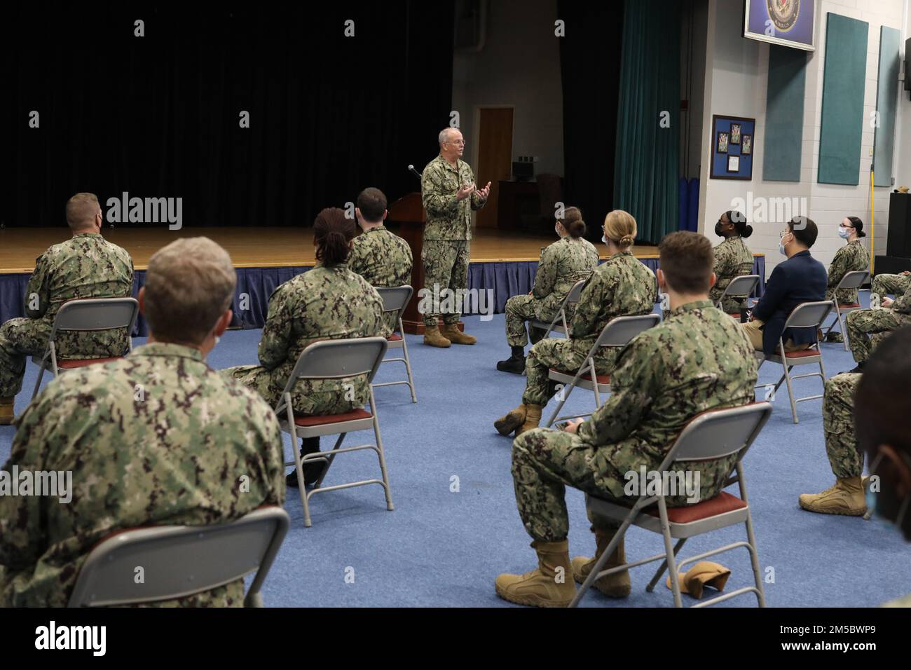 Rear Admiral Bruce Gillingham, Navy surgeon general and chief, U.S ...