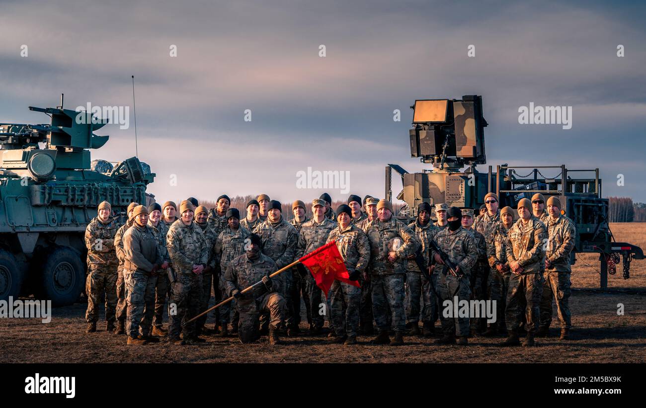 Col. Patrick Thompson and Command Sgt. Maj. Jason Junkins, the command ...