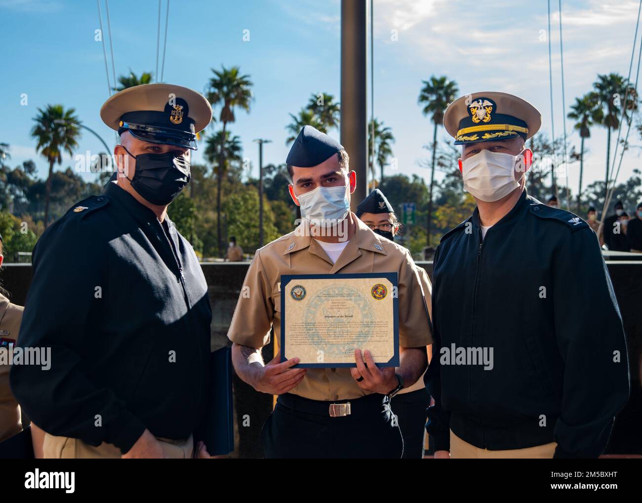 220225-N-XB470-1012 SAN DIEGO (Feb. 25, 2022) Capt. Timothy Wilks, Navy ...