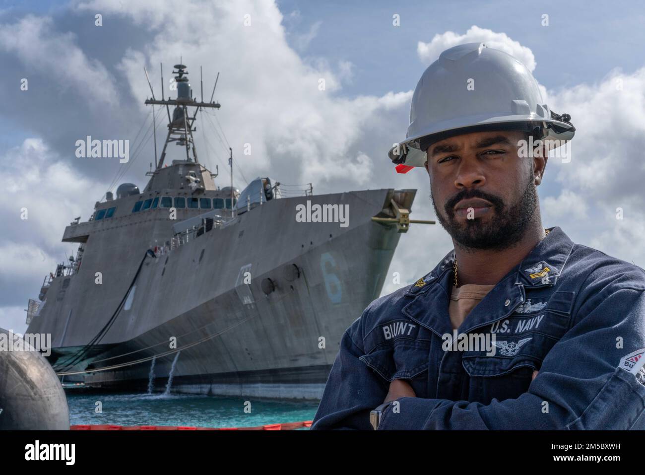 220225-N-FA490-1029 APRA HARBOR, Guam (Feb. 25, 2022) Boatswain’s Mate ...