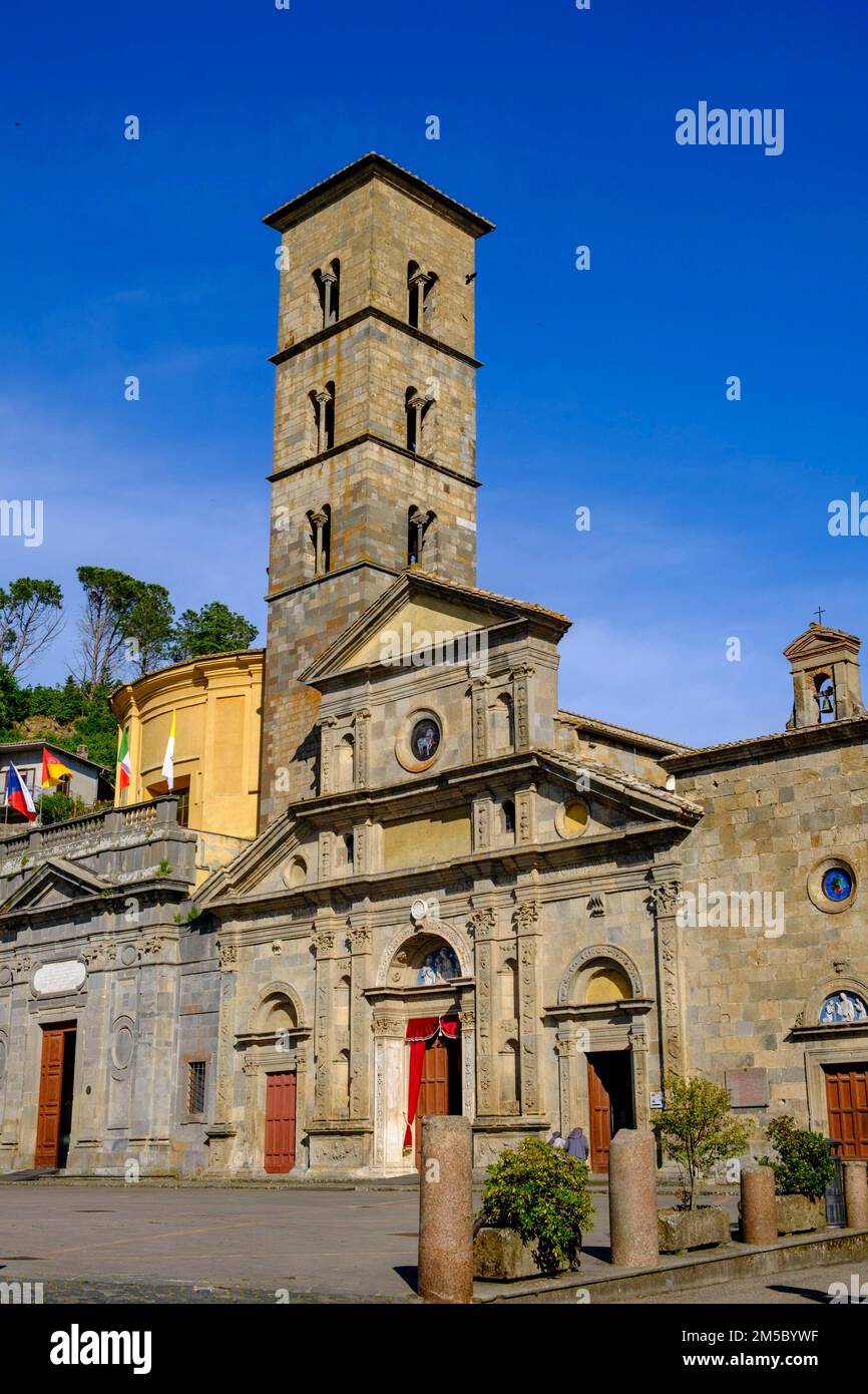 Basilica di Santa Cristina, Santuario del Miracolo Eucaristico, Bolsena, Lazio, Italy Stock ...