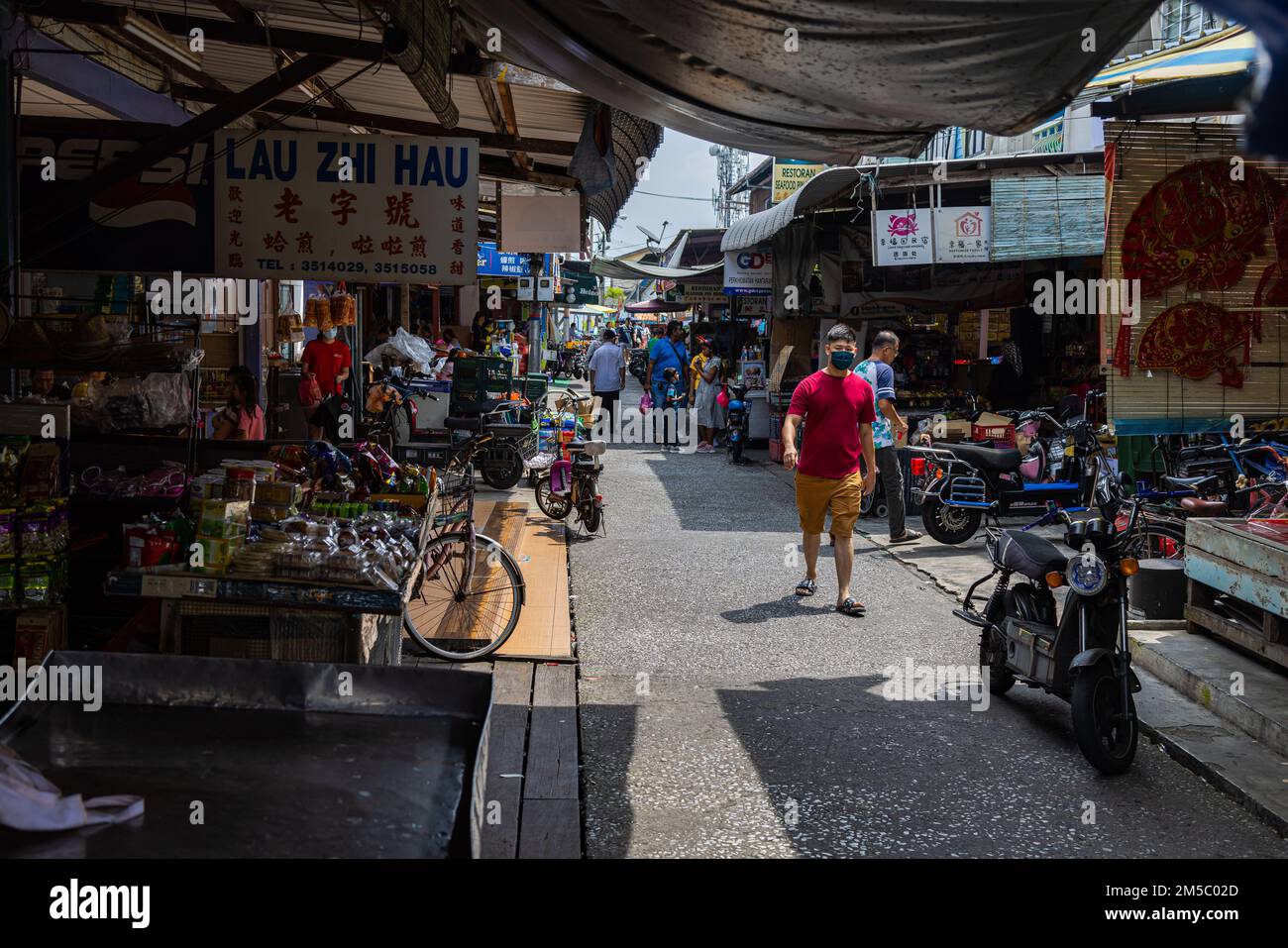 Pulau Ketam, Malaysia - December 26, 2022: Pulau Ketam translated means ...