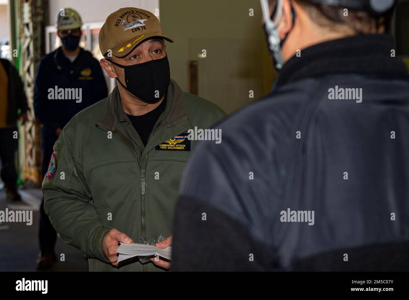 220225-N-SI601-1036 YOKOSUKA, Japan (Feb. 25, 2022) Capt. Fred ...