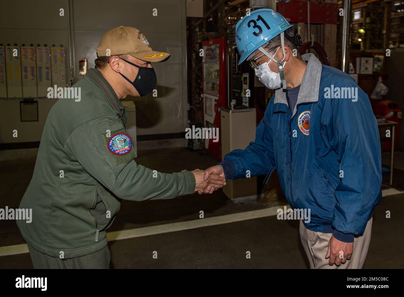 220225-N-SI601-1030 YOKOSUKA, Japan (Feb. 25, 2022) Capt. Fred ...