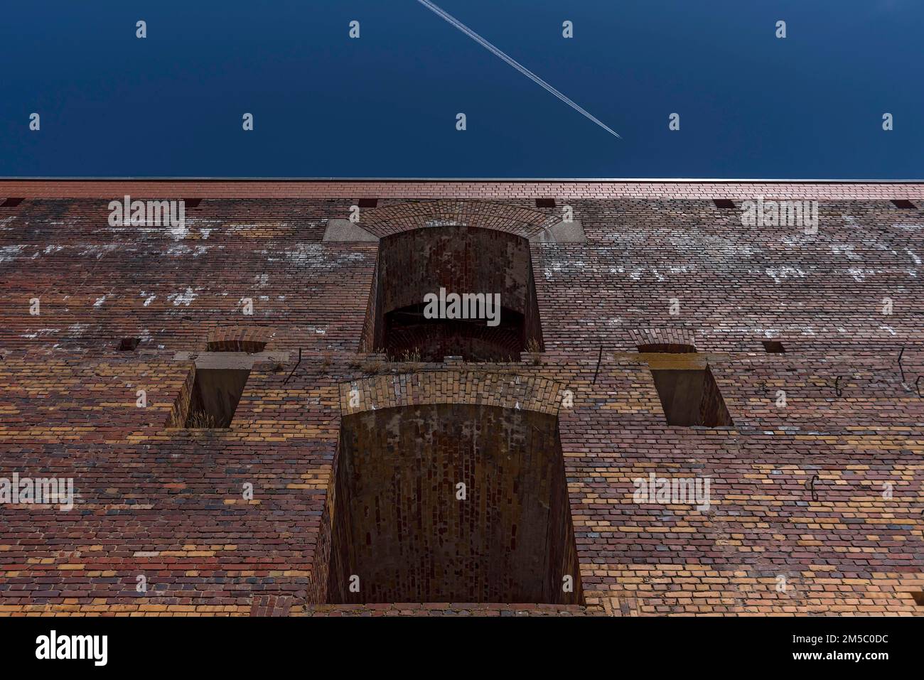Detail of the masonry of the Congress Hall in the inner courtyard ...