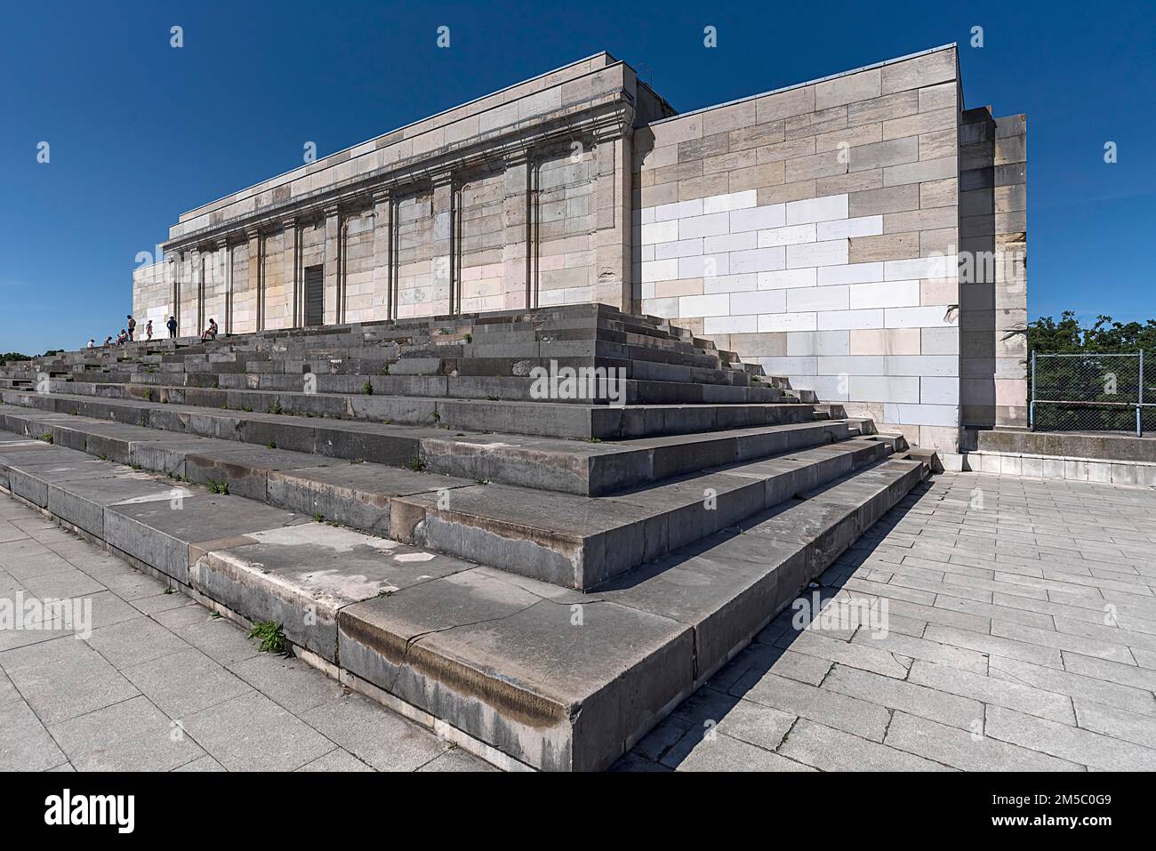 Zeppelin Main Stand, at the former National Socialist parade ground on ...