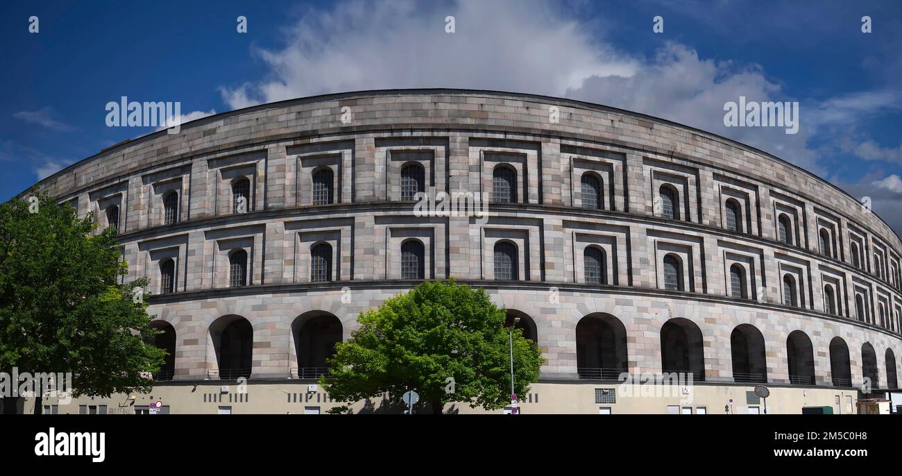 Congress Hall, unfinished National Socialist monumental building on the ...