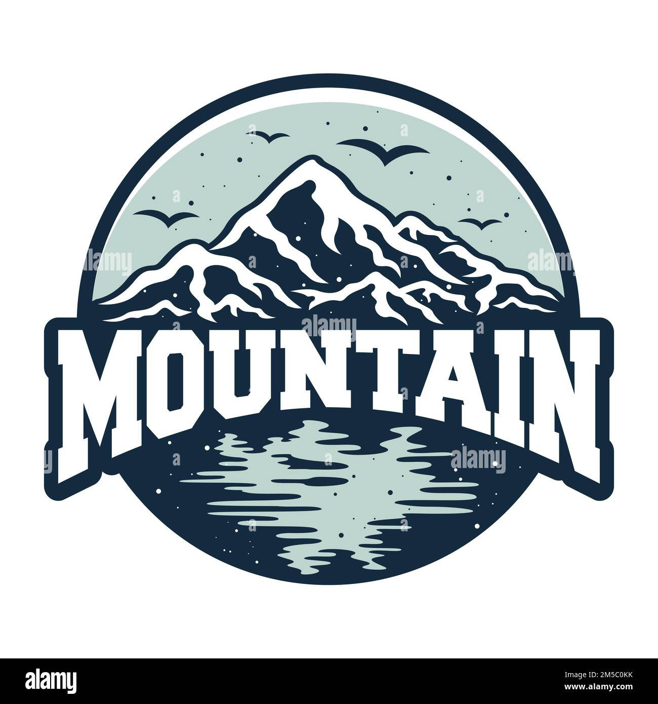 Mountain tundra Stock Vector Images - Alamy