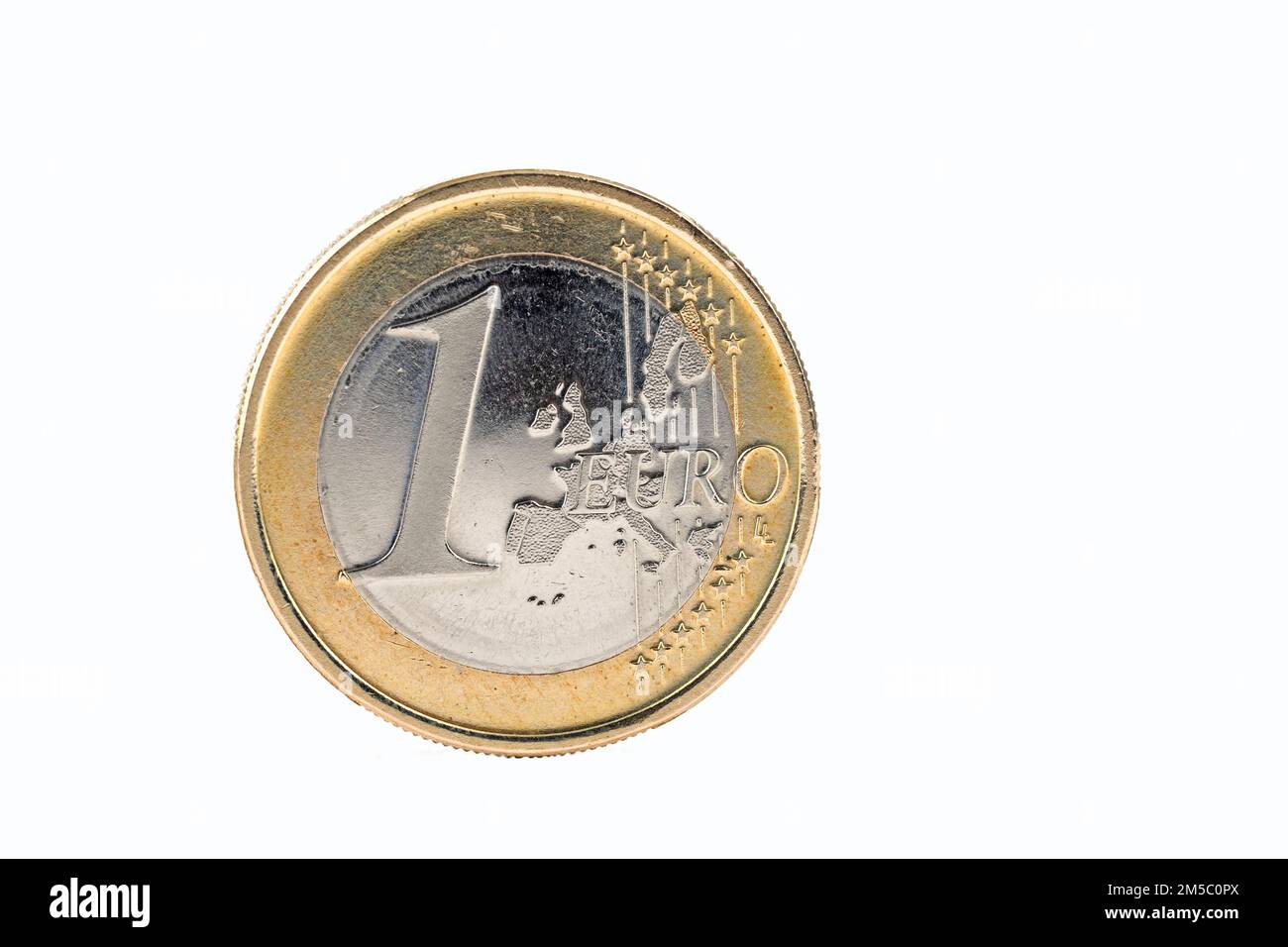 One euro Coin, Money Stock Photo - Alamy