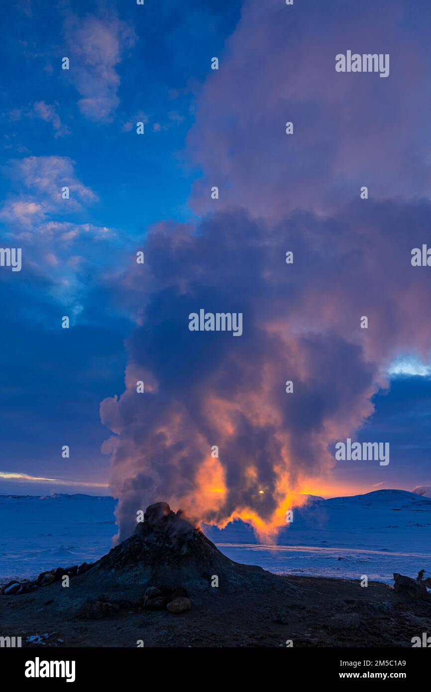 Solfatar field hi-res stock photography and images - Alamy