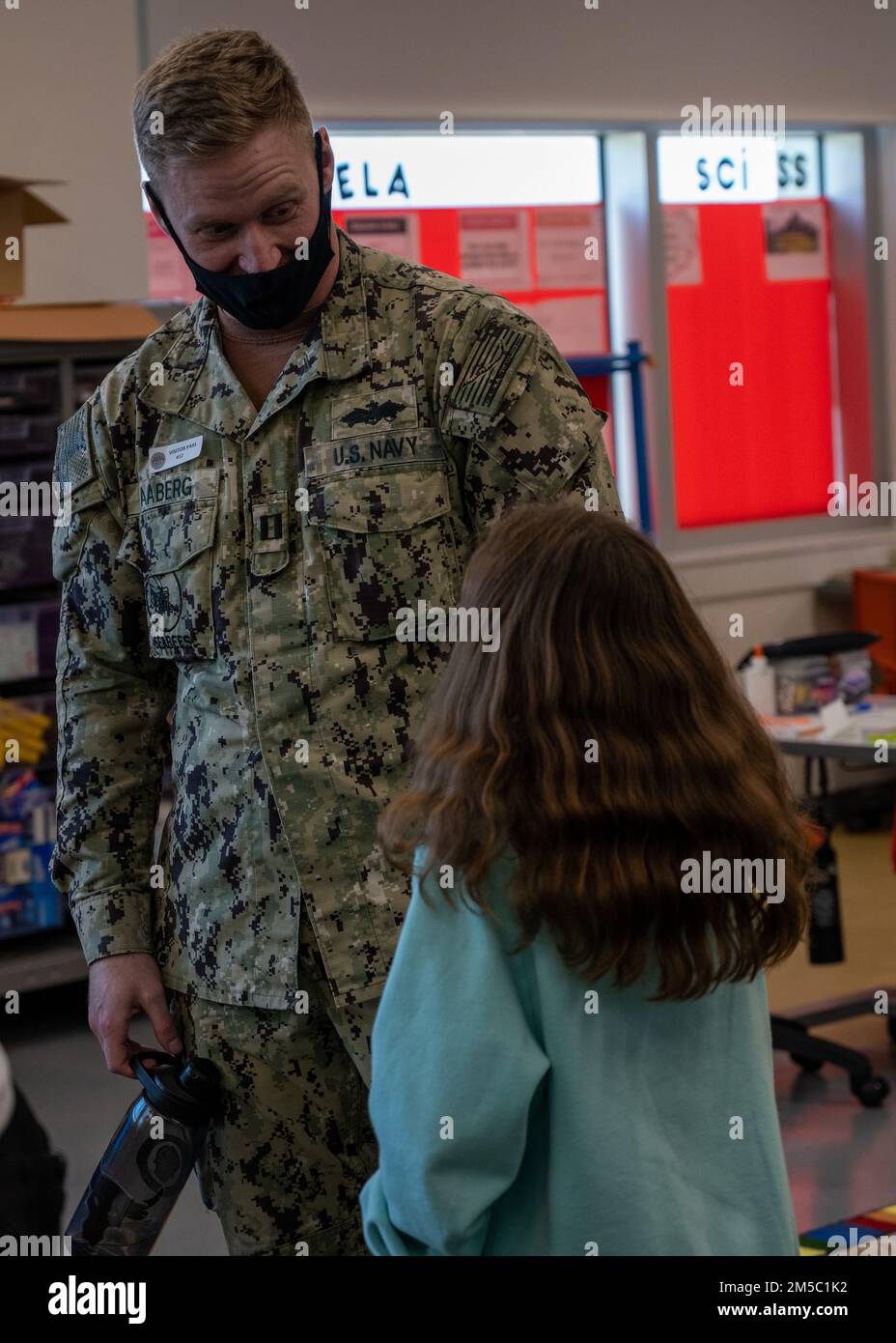 KADENA, Japan (Feb. 25, 2022) Lt. Caleb Aaberg, from Prosser, Wash ...