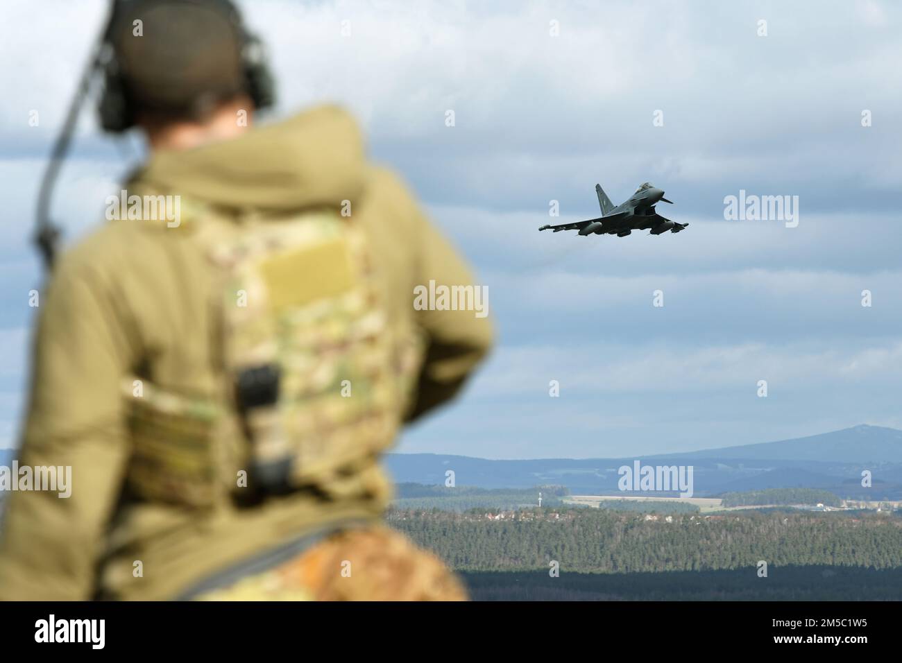U.S. Air Force SSgt. Benjamin Blake, assigned to 2nd Air Support ...