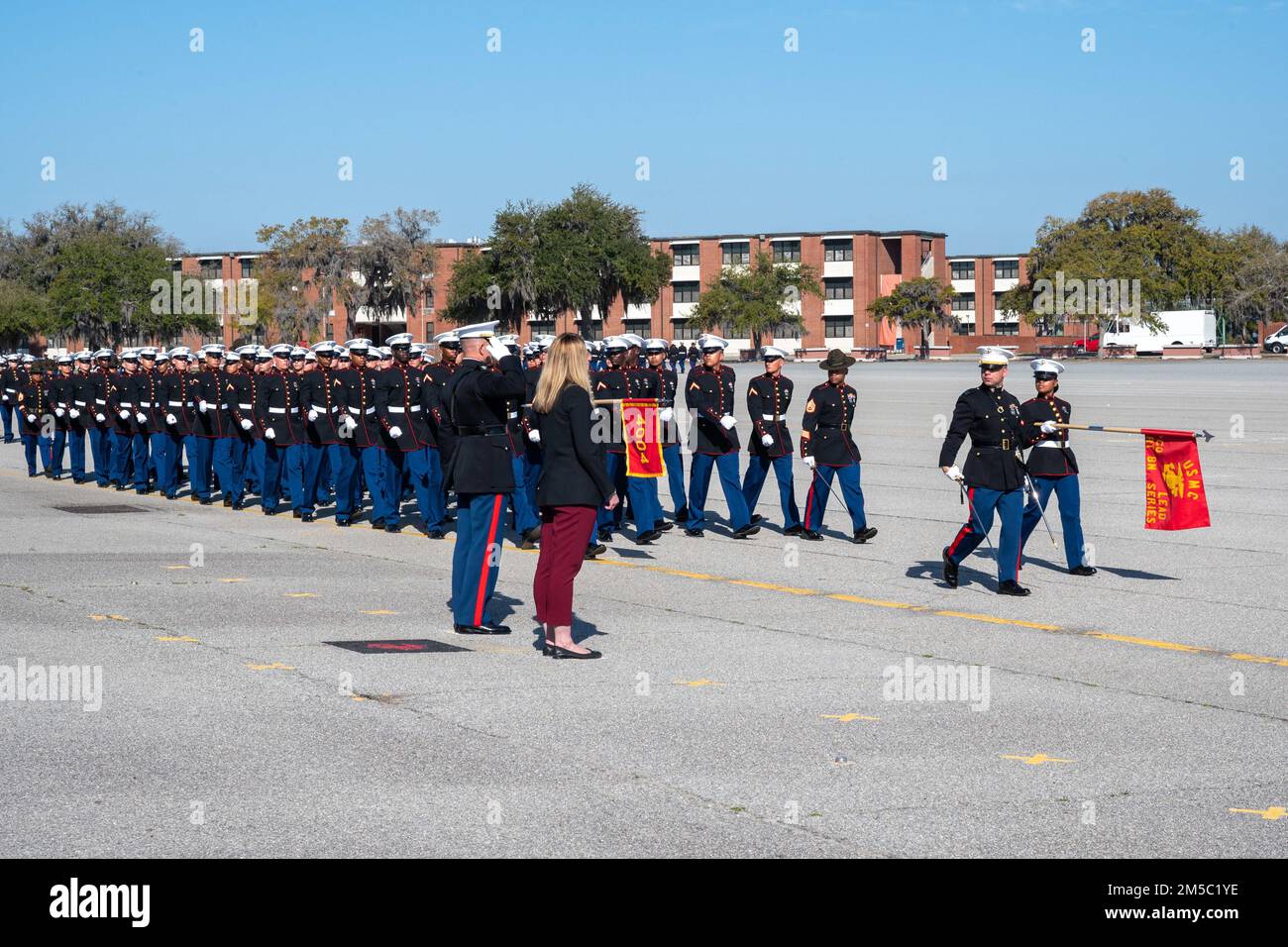 PARRIS ISLAND, S.C. (Feb. 25, 2022) – Assistant Secretary of the Navy ...