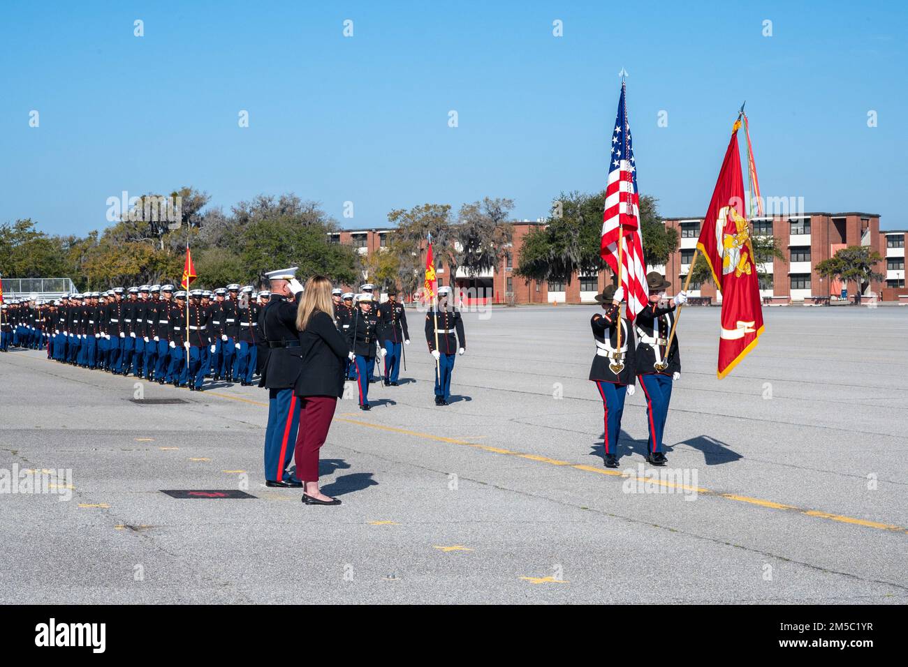 PARRIS ISLAND, S.C. (Feb. 25, 2022) Assistant Secretary of the Navy for ...