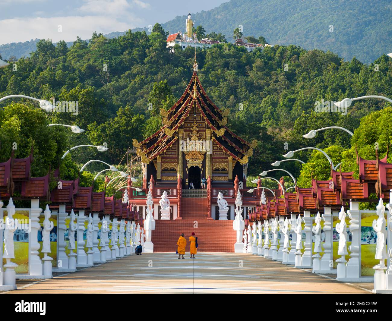 Chiang Mai, Thailand. 9 November 2022. Royal Flora Ratchaphruek Park ...