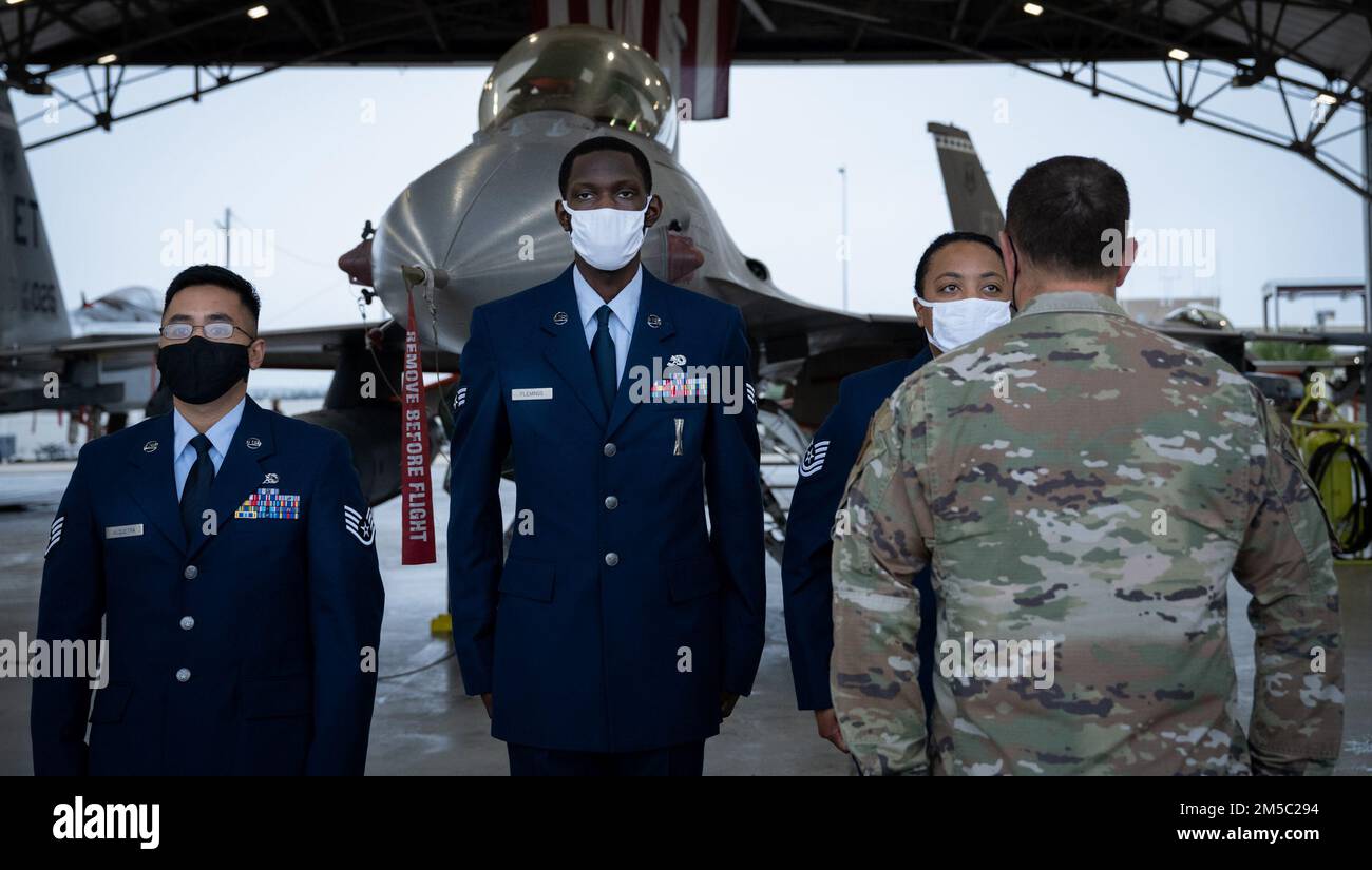 The 96th Maintenance Group first sergeant reviews a 96th Aircraft ...