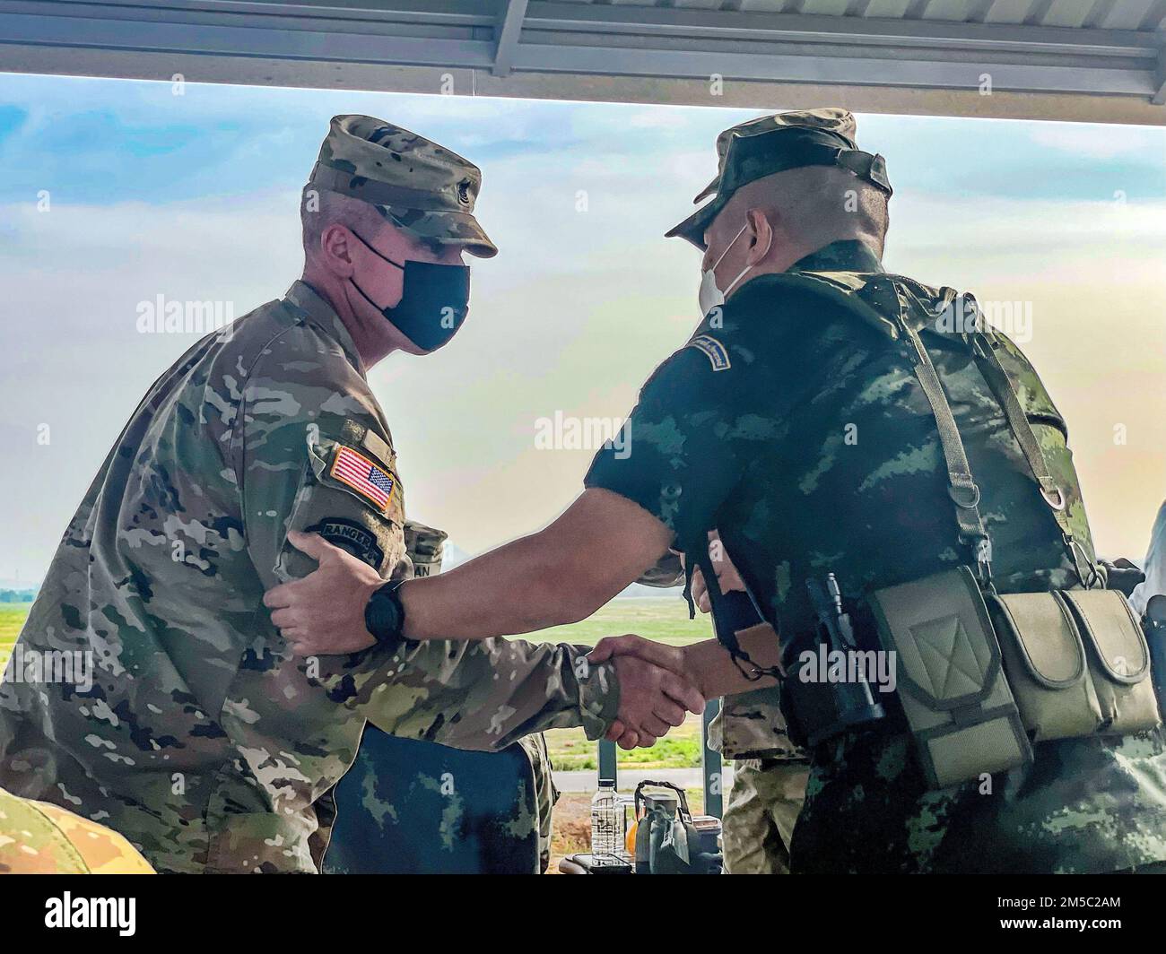 Command Sgt. Maj. Robert Hainey, Command Sgt. Maj. of the 25th Infantry ...