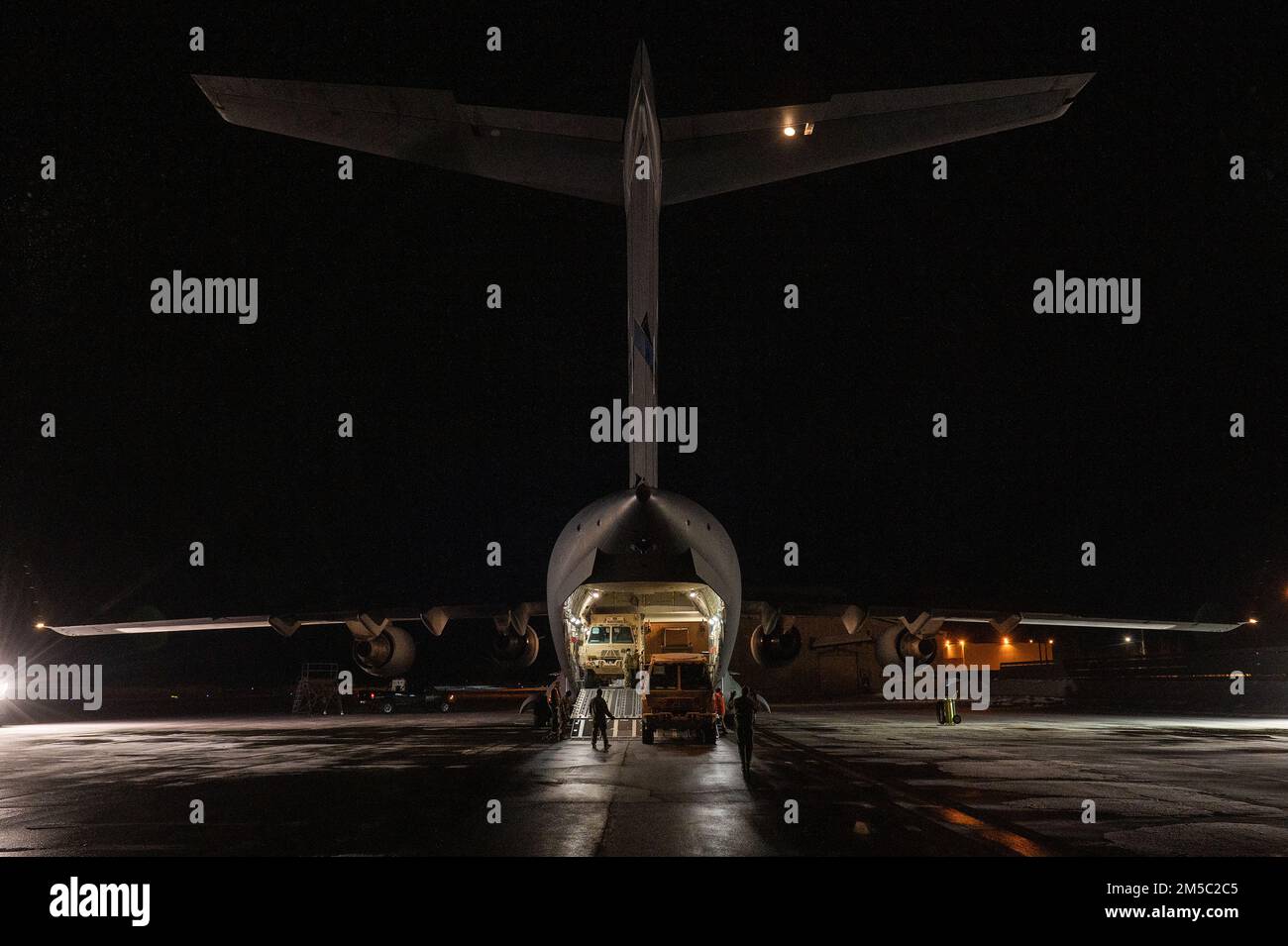 U.S. Airmen assigned to the 172nd Airlift Wing (AW) and U.S. Army ...