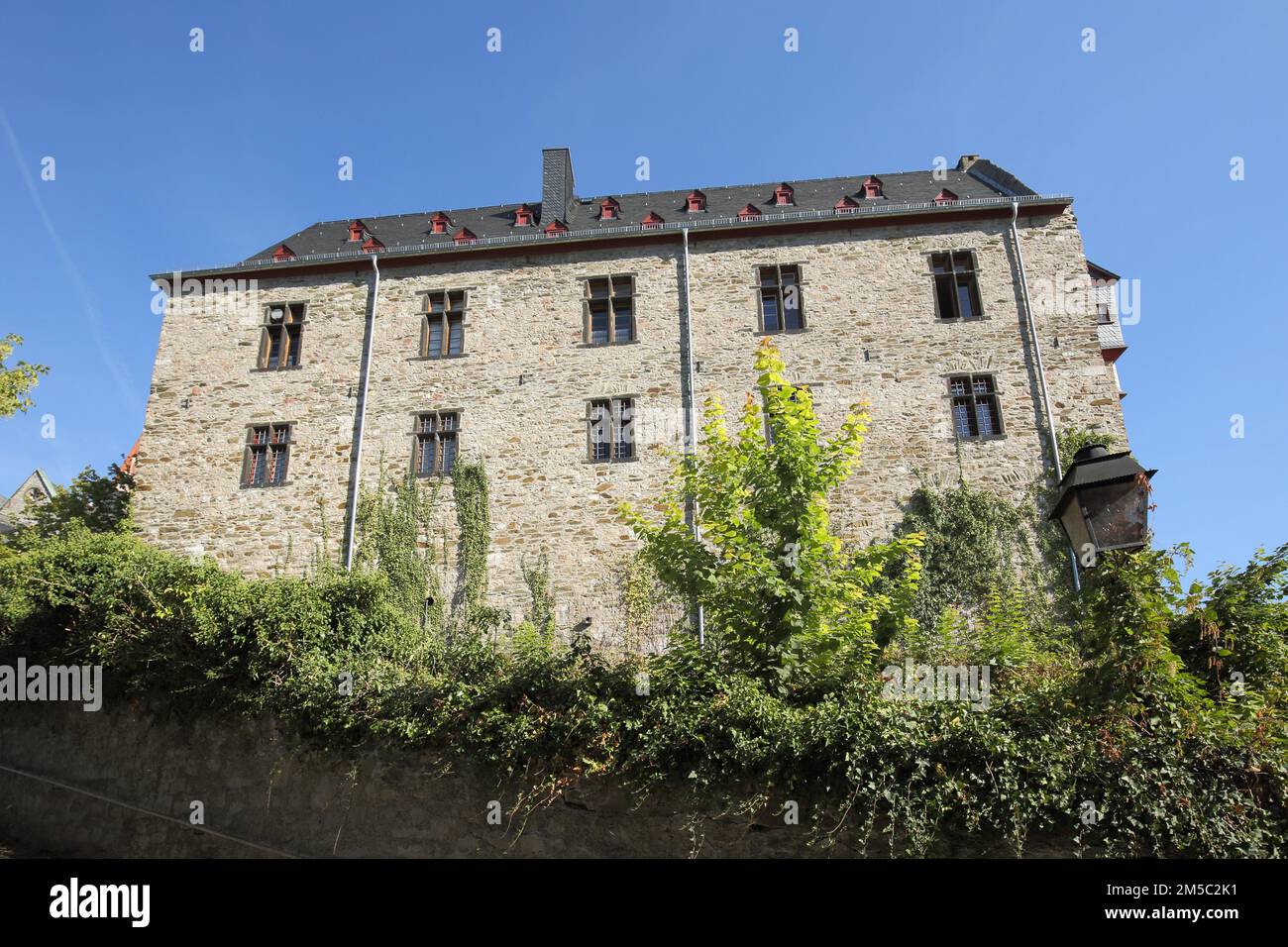 Historic castle, fortress, old town, Limburg, Hesse, Germany Stock ...