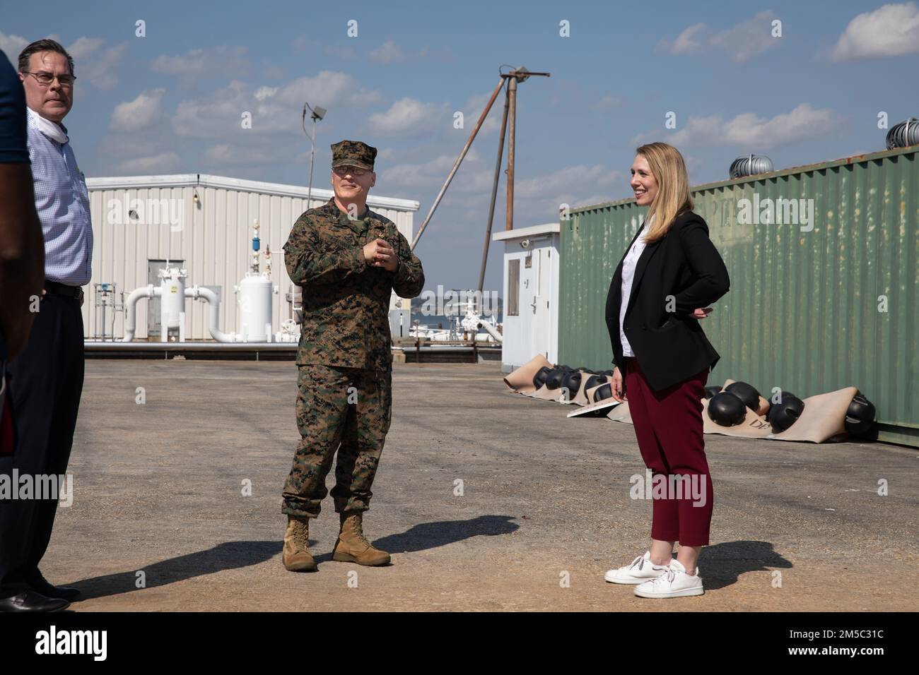 The Honorable, Meredith A. Berger, Under Secretary of the Navy, is ...