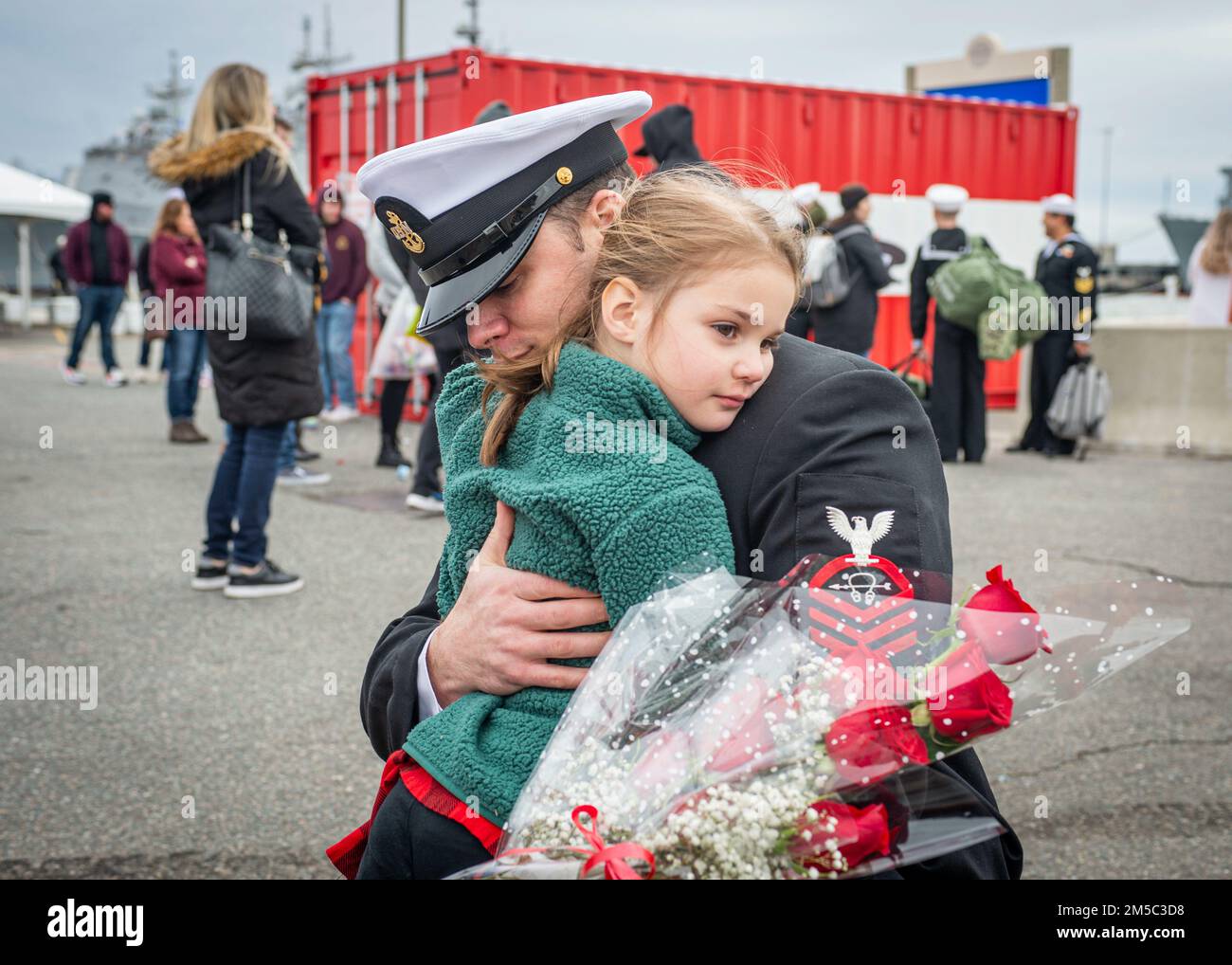 Chief Sonar Technician (Submarine) Samuel Dunn, assigned to the ...