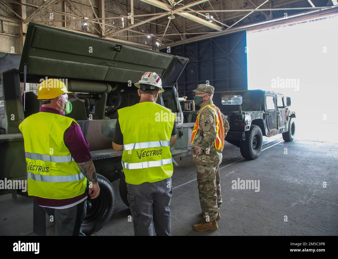 8th Theater Sustainment Command's command and control node along with ...